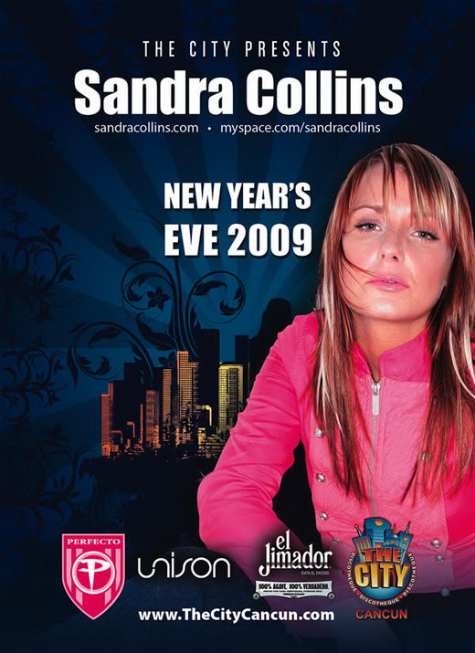 sandra collins in cancun live at the city new years eve - Riviera Maya ...
