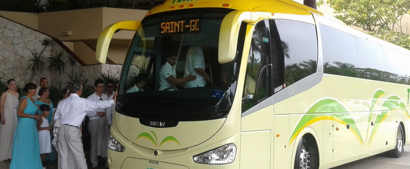 Bus rent for transfer Playa del Carmen Riviera Maya - Riviera Maya ...
