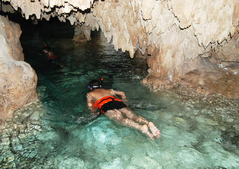 Aktun-chen park cenotes canopy and caves on Tulum area - Riviera Maya ...